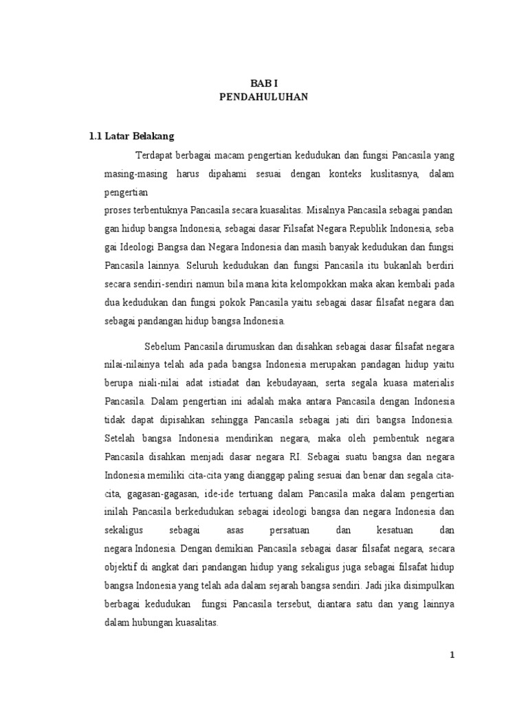 Pancasila Lia | PDF