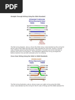 rj45 Color Coding | PDF | Electrical Connector | Electrical Components
