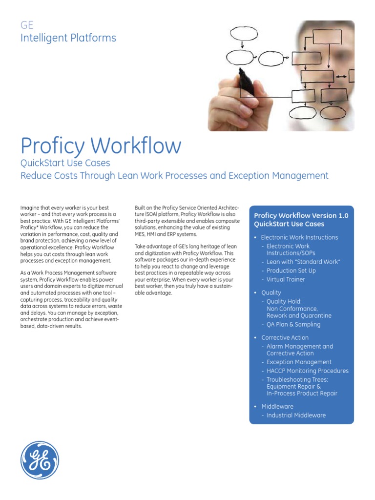 Proficy Workflow | PDF | Automation | Enterprise Resource Planning