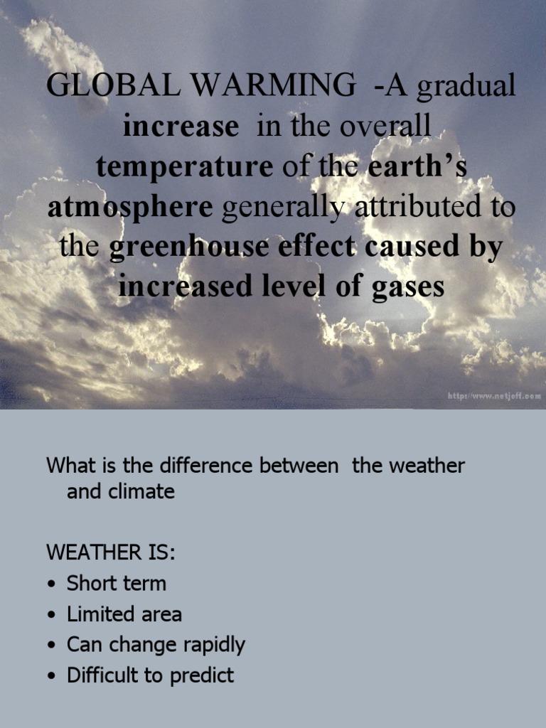 Climate Change | PDF | Greenhouse Effect | Greenhouse Gas