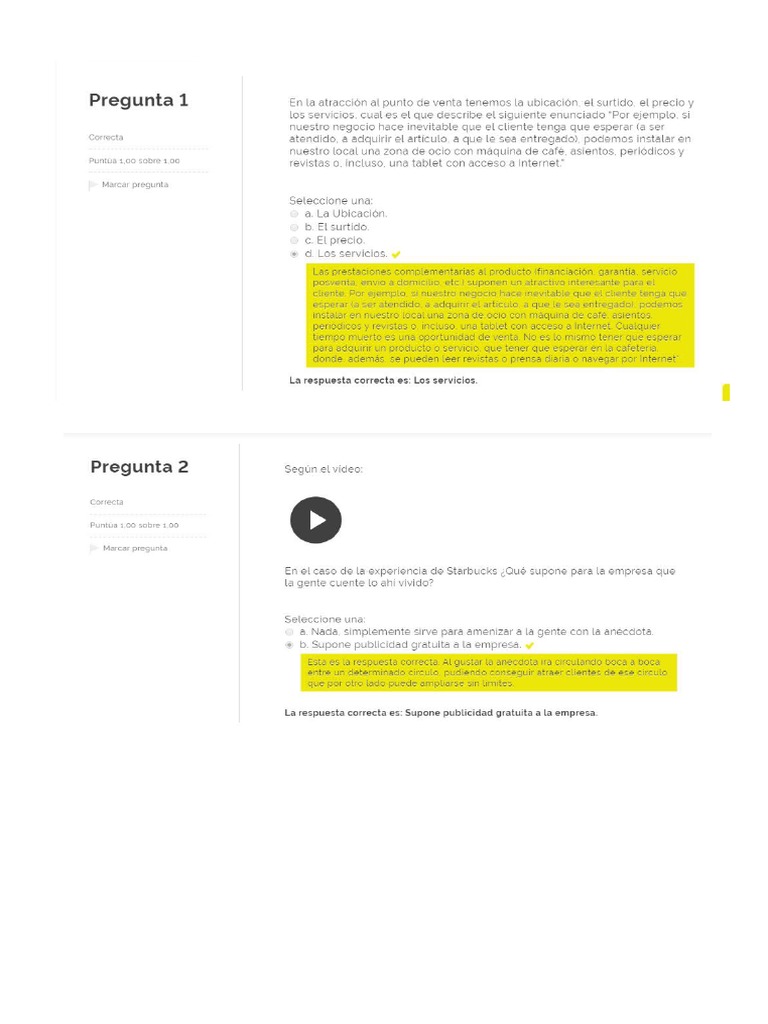Respuestas - Examen Modulo 2 | PDF