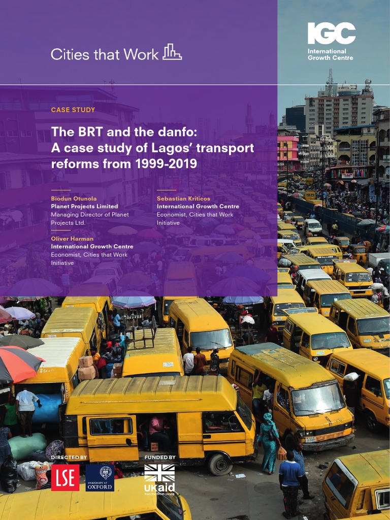 The Lagos BRT: Transforming transport and mobility in Lagos | PDF ...