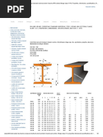 HEB Beam Dimensions and Properties | PDF | Mechanical Engineering ...