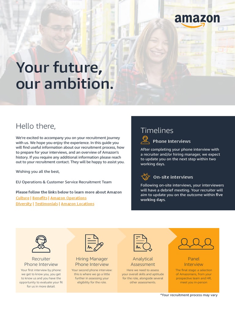 Interviewing Guidelines Pdf Pdf Amazon Kindle Amazon Web Services