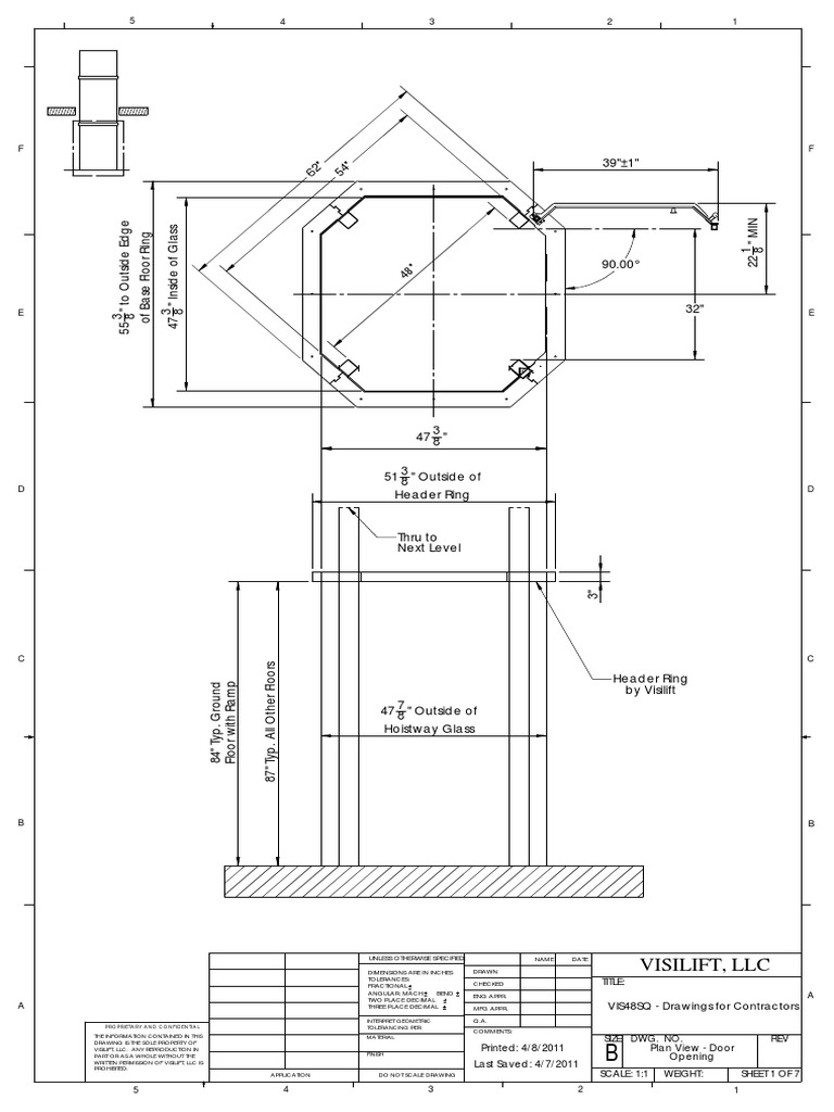 Visi 48 - Drawings 20110408 | PDF | Engineering Tolerance | Economic ...