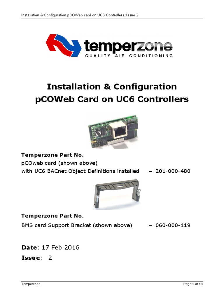 UC6 BACnet Communications Using pCOweb v2 | PDF | Internet Explorer ...