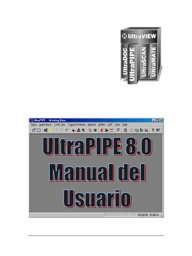 Manual Ultrapipe | PDF | Microsoft Excel | Usuario (informática)