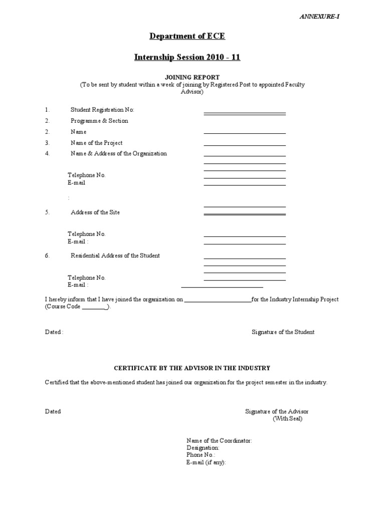 Annexures | Software