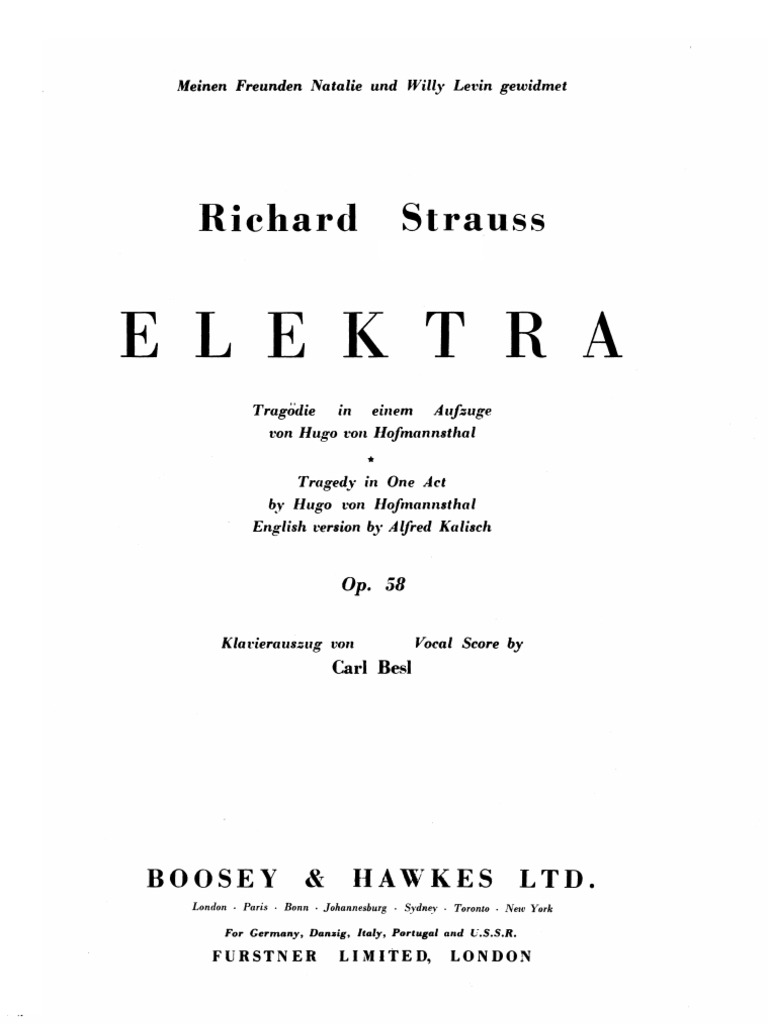 Elektra PDF | PDF