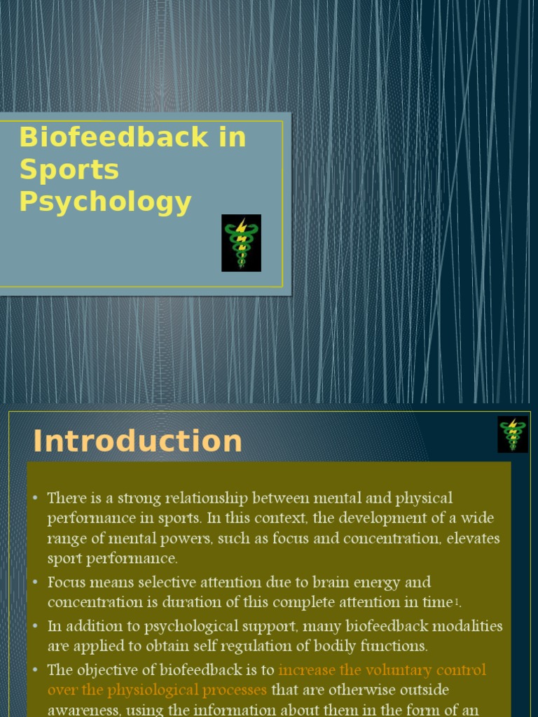 Biofeedback in Sports | PDF | Neurofeedback | Electroencephalography