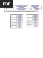 Tyrfil - Standard Flatproofing Weight Chart Tyrfil - Standard ...