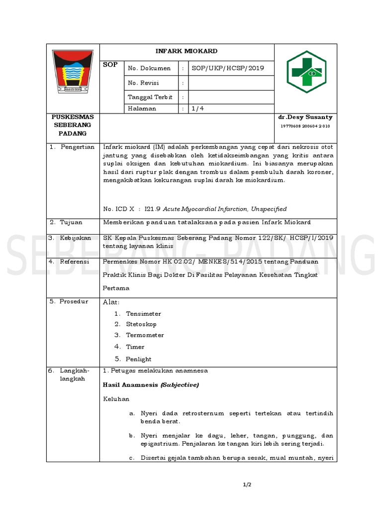 Infark Miokard | PDF