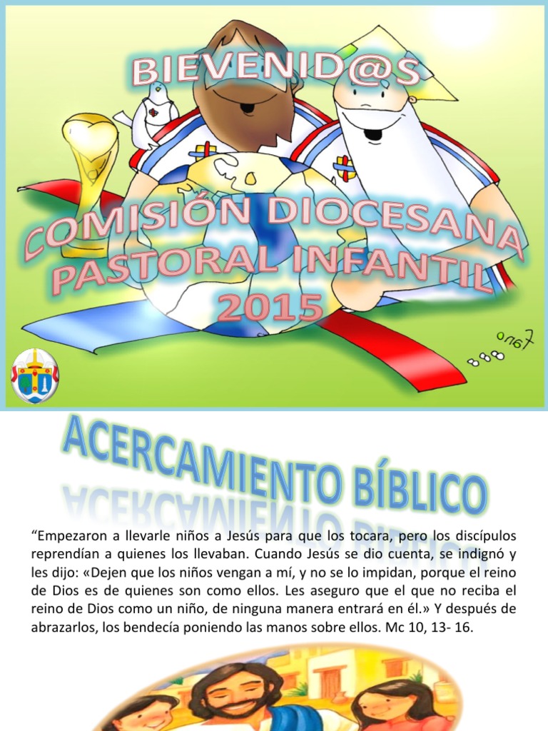 Pastoral Infantil: Formación y Actividades | PDF | Iglesia Católica | Jesús