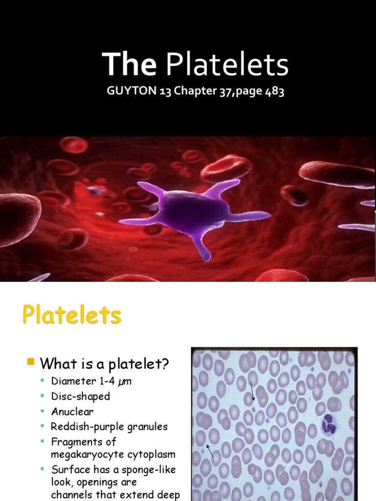 Platelets | PDF