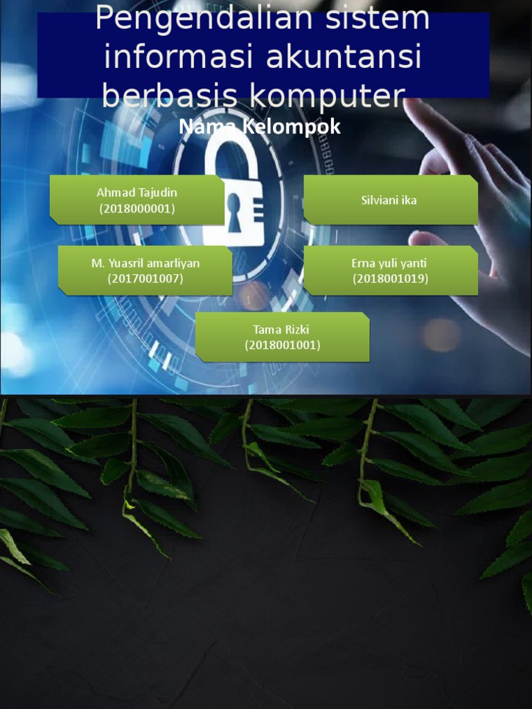 Pengendalian Sistem Informasi Akuntansi Berbasis Komputer | PDF