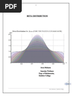8.beta Distribution (First Kind) | PDF | Probability Distribution ...