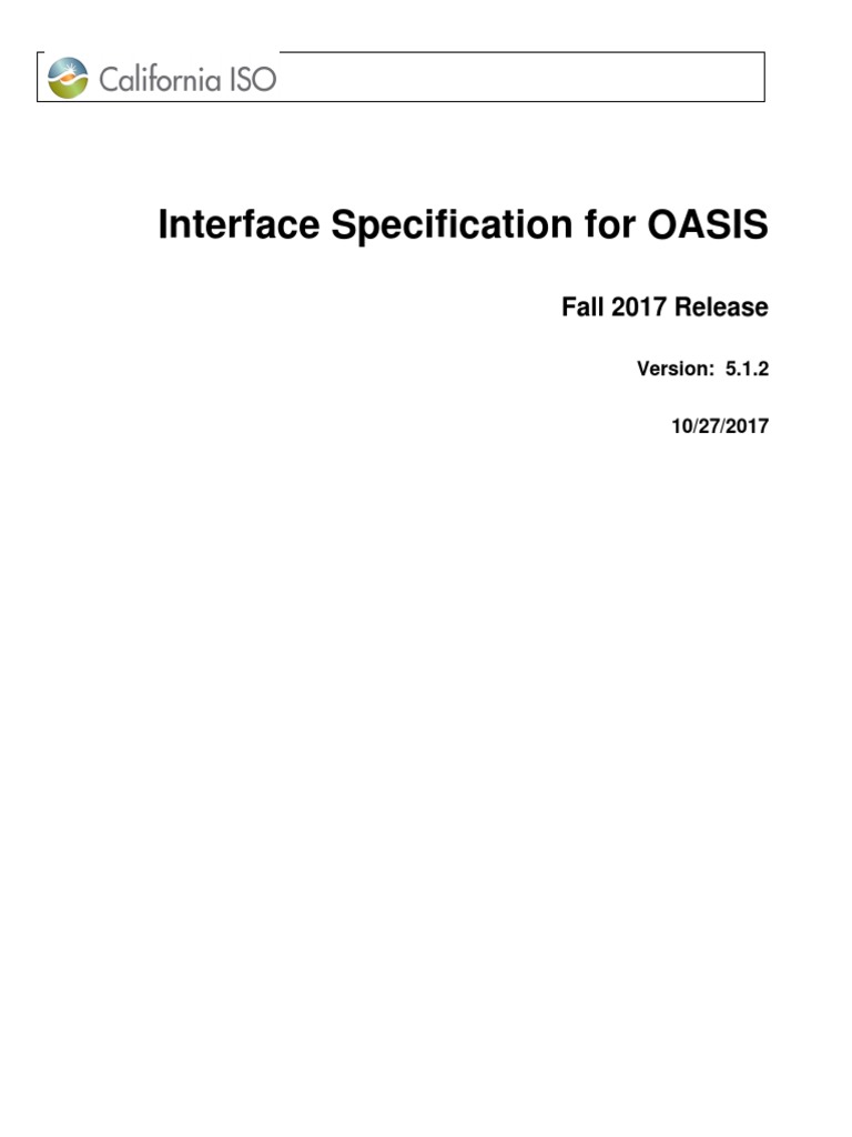 Main Doc - OASIS PDF | Download Free PDF | Xml | Application ...