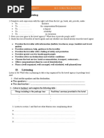 Check-In & Check-Out Script | PDF