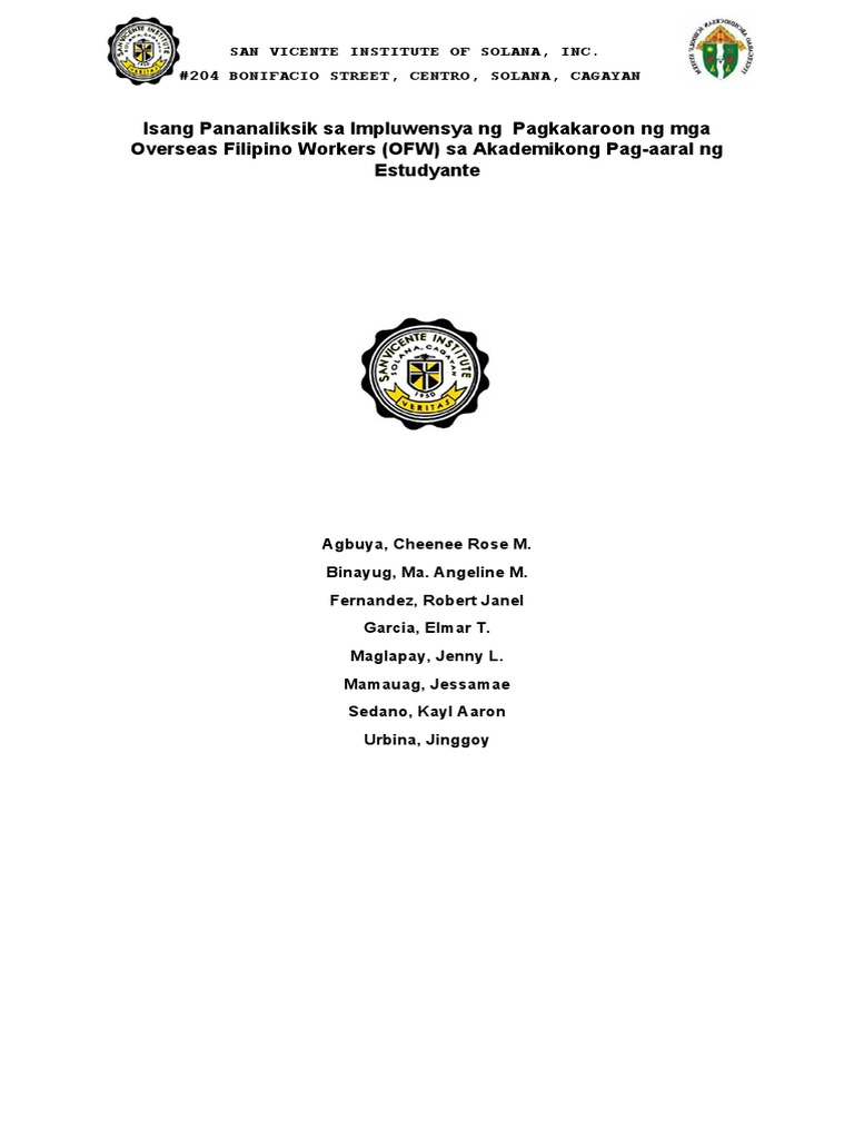 Tagalog Research | PDF