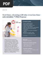 Acusol Disperant Polymers | PDF | Calcium | Polymers