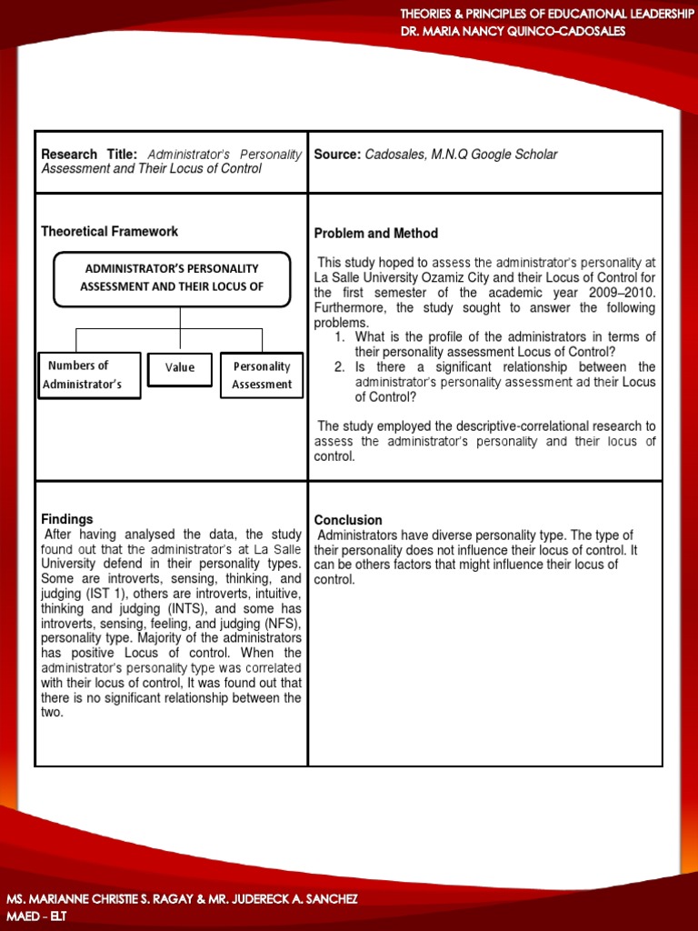 Research Synthesis | PDF