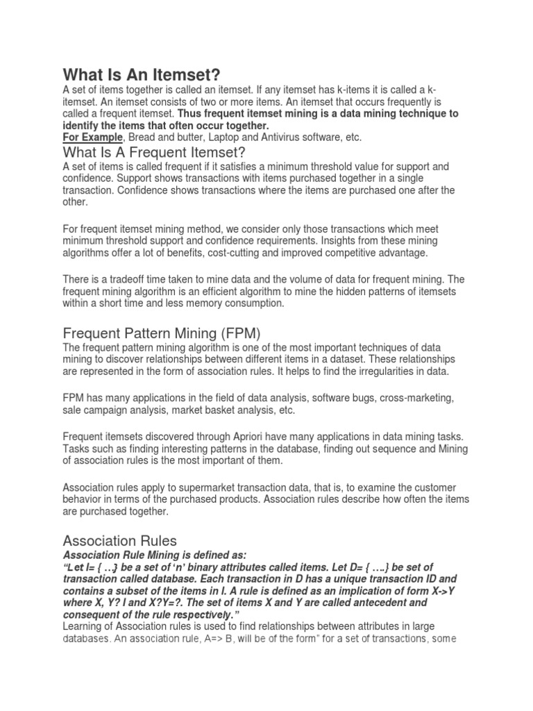 Apriori Algorithm Example Pdf Pdf Algorithms And Data Structures