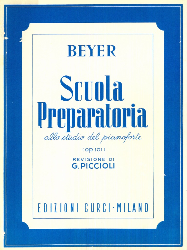 BEYER Op.101 | PDF