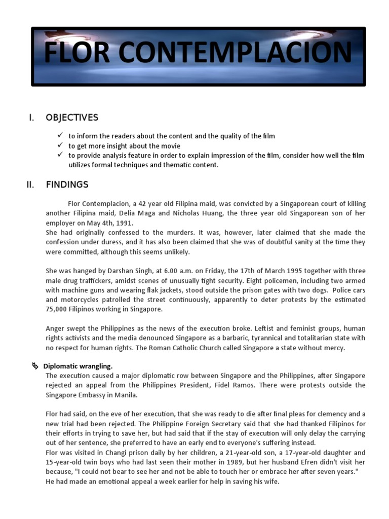 Flor Contemplacion | Download Free PDF | Violence