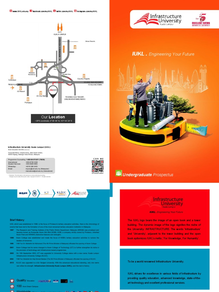 IUKL UndergraduateBrochures MAR17 | PDF | Laboratories | Academic Degree