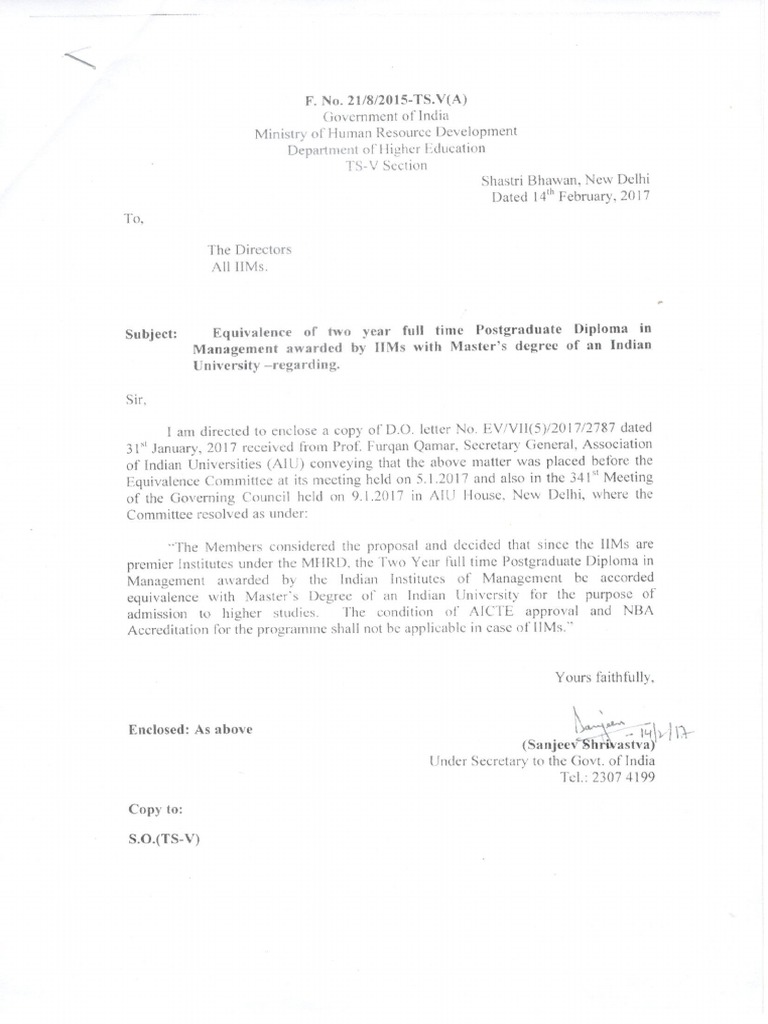 Equivalence Certificate PDF | PDF
