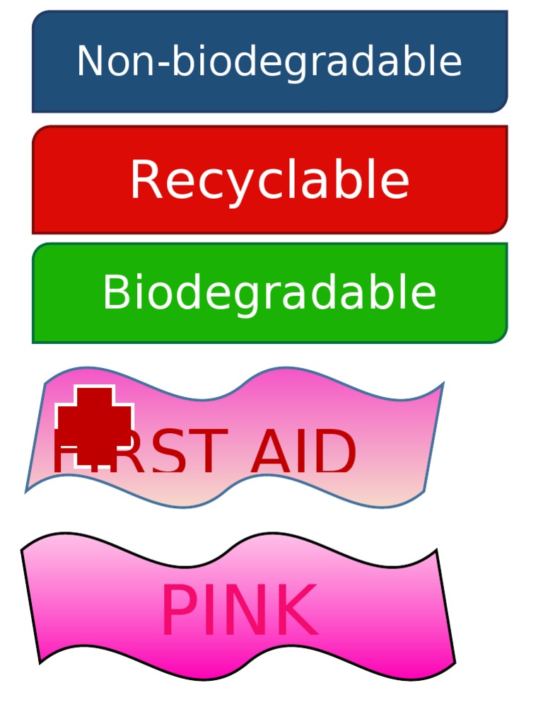 Trash Bin Signages | PDF