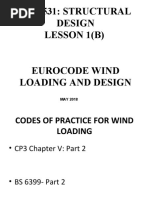 Wind Load Calculation From Eurocode 1 | PDF | Applied And ...