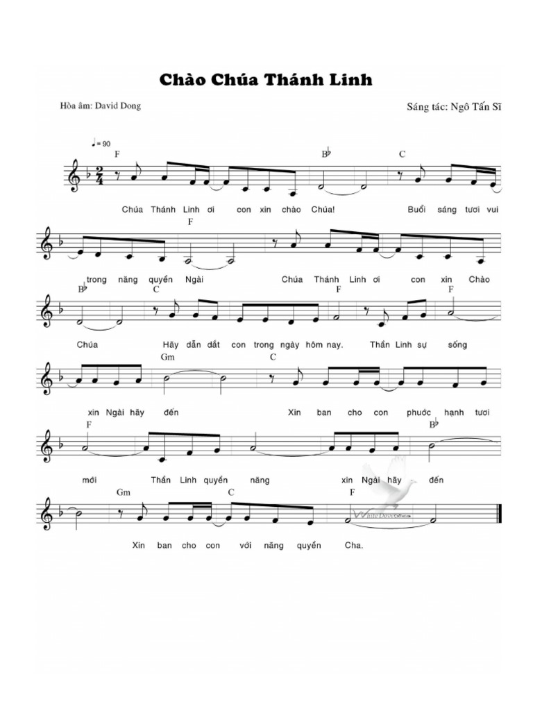 Chao Chua Thanh Linh PDF | PDF