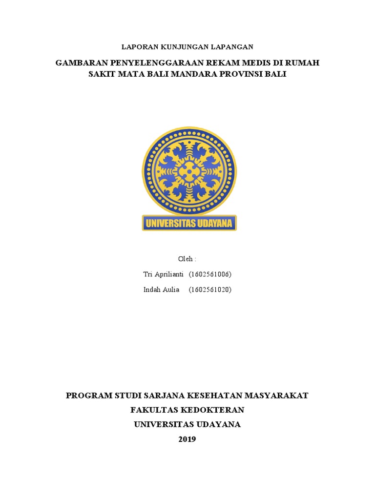 Laporan Kunjungan Lapangan | PDF