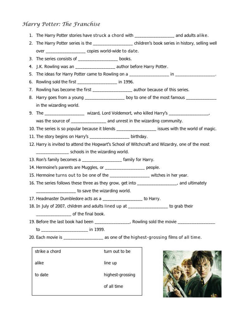 Harry Potter Listening Guide | PDF