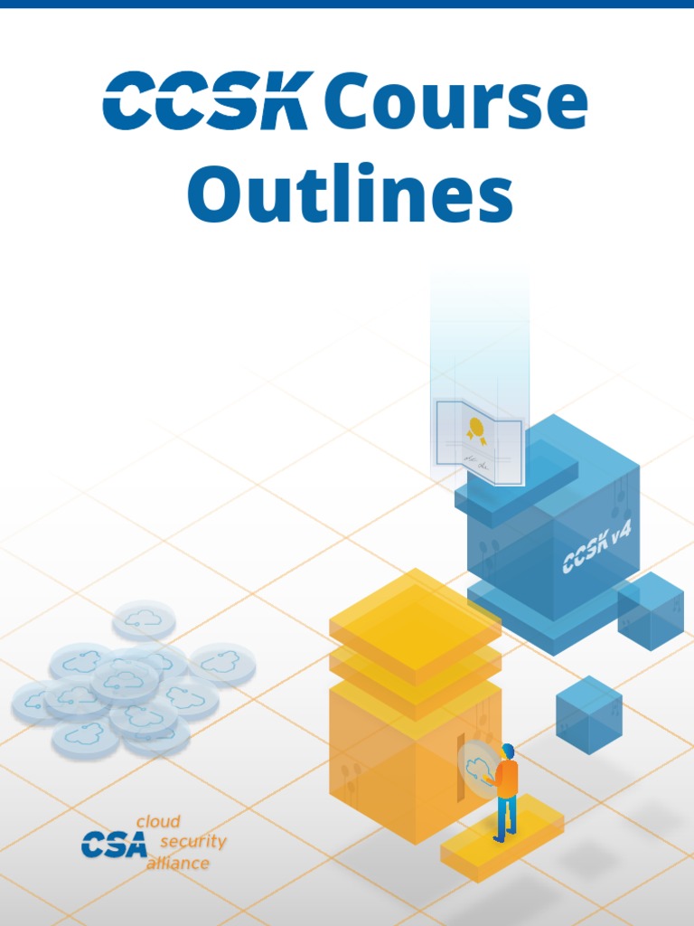 CCSK Course Outlines PDF | PDF | Cloud Computing | Information Technology