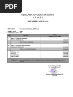 DED, RKS Dan RAB | PDF