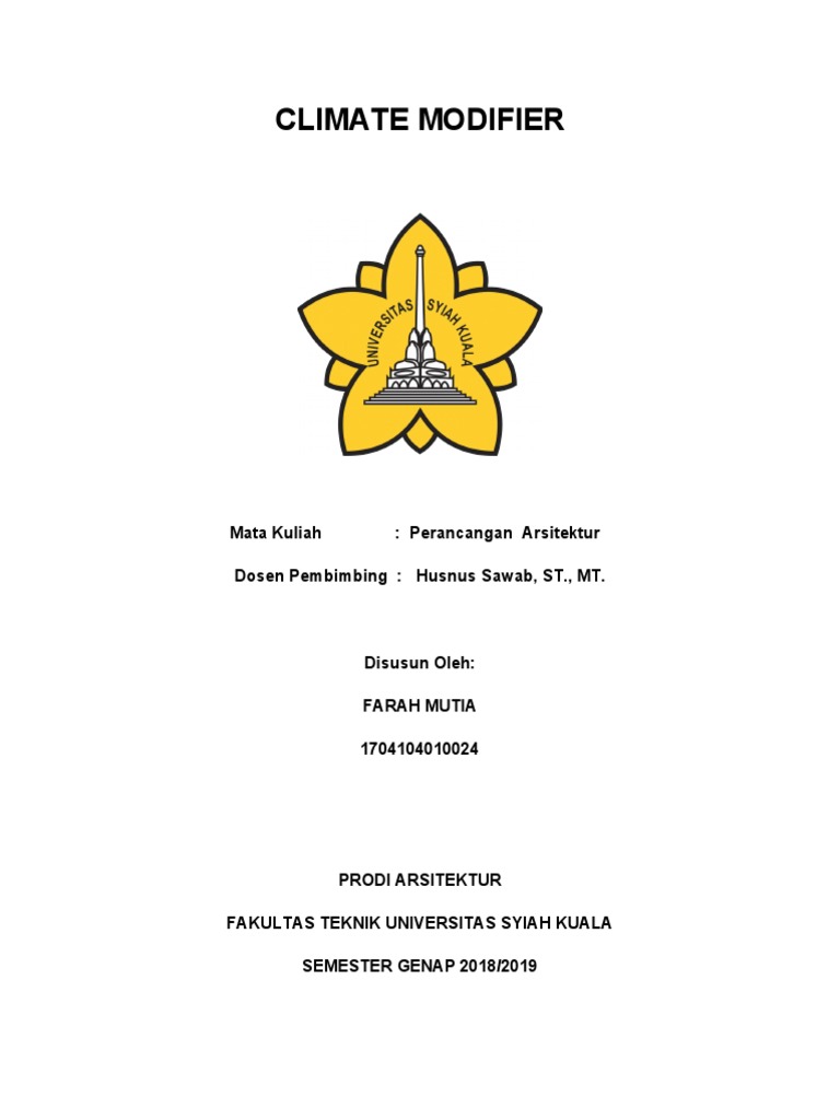 Iklim dan Arsitektur | PDF