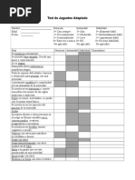 Test de Bruininks-Oseretsky (BOT) - Evaluación de Habilidades Motoras ...