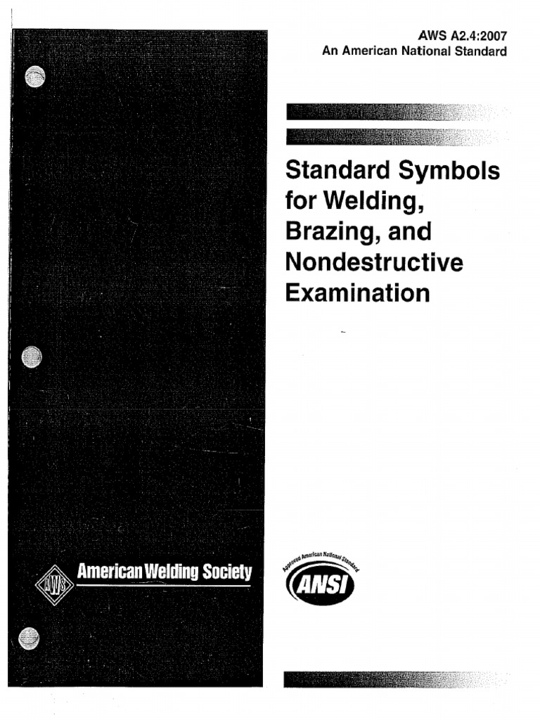 Aws A2.4 - 2007 | PDF