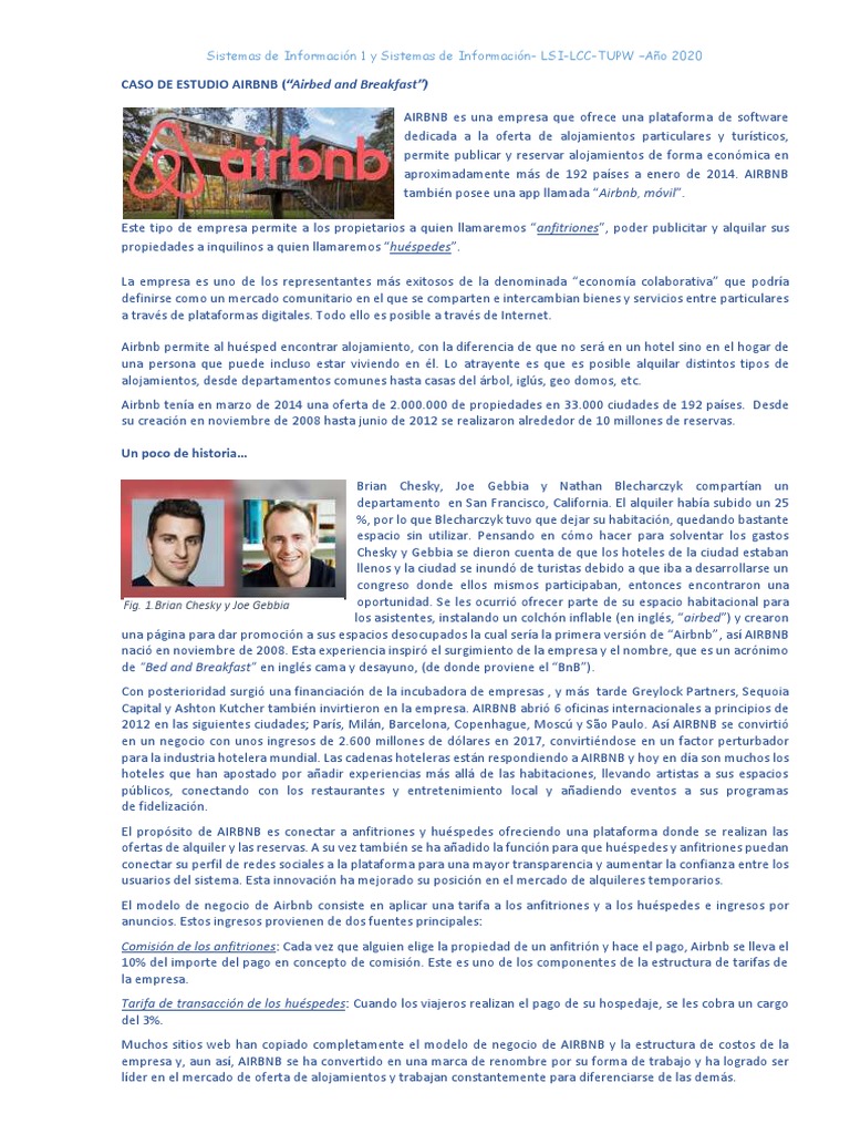 Caso de estudio-AIRBNB-2020 PDF | PDF | Airbnb | Business