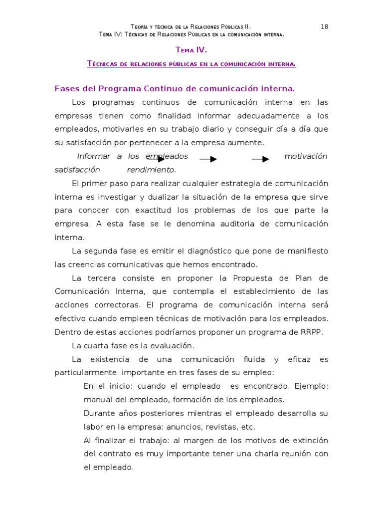 RRPP II Tema 4 | PDF | Relaciones públicas | Comunicación