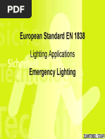 Emergency Lighting Design Guide | PDF | Lighting | Elevator