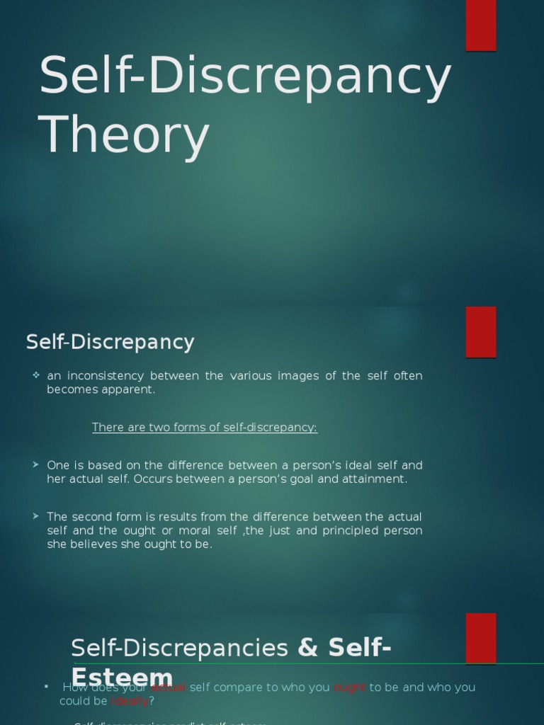 Self-Discrepancy Theory | PDF