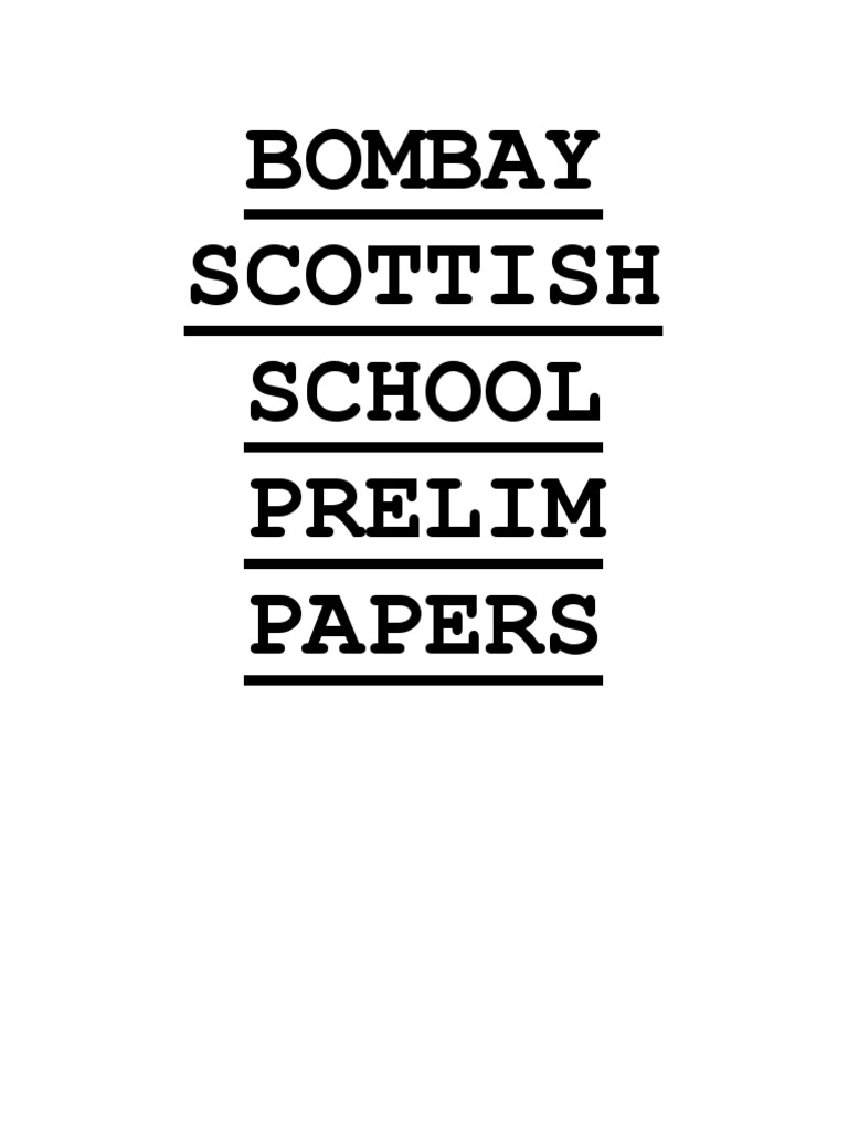 Bombay Scottish School Logo