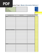 Appendix 3 - Master Information Delivery Plan (MIDP) Template | PDF ...
