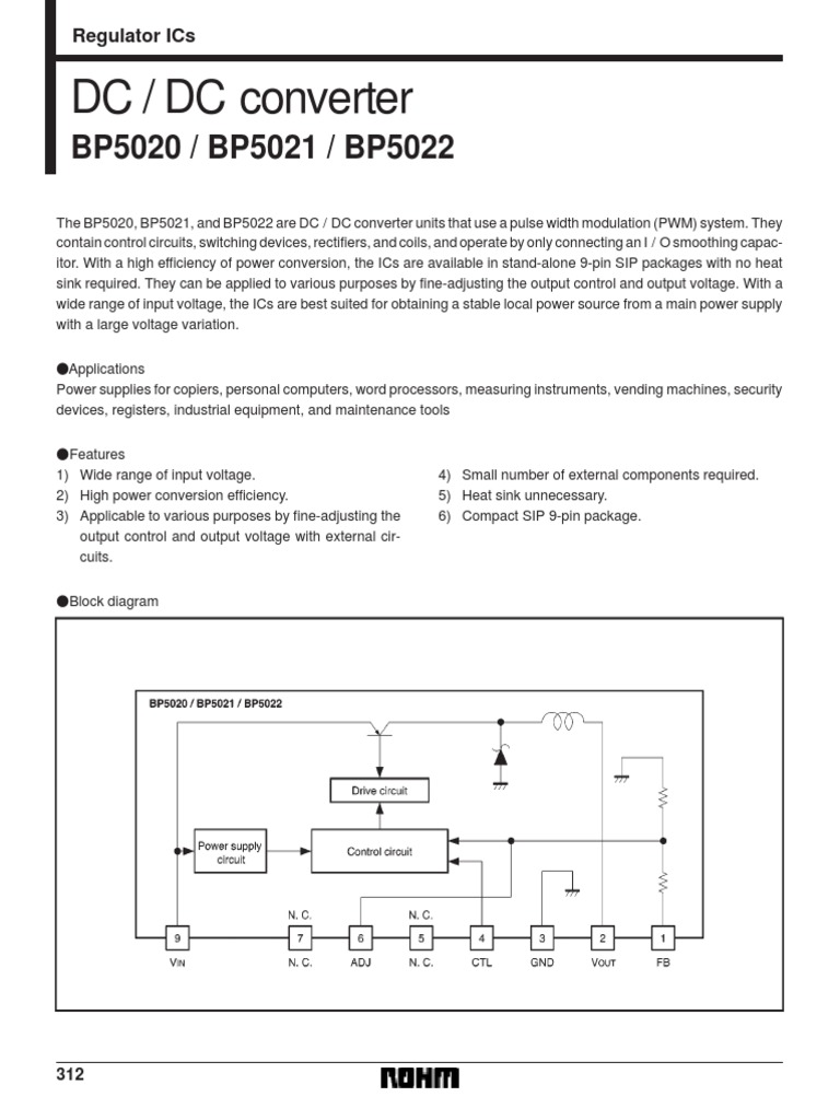 BP5020 PDF | PDF | Electrical Network | Power Supply