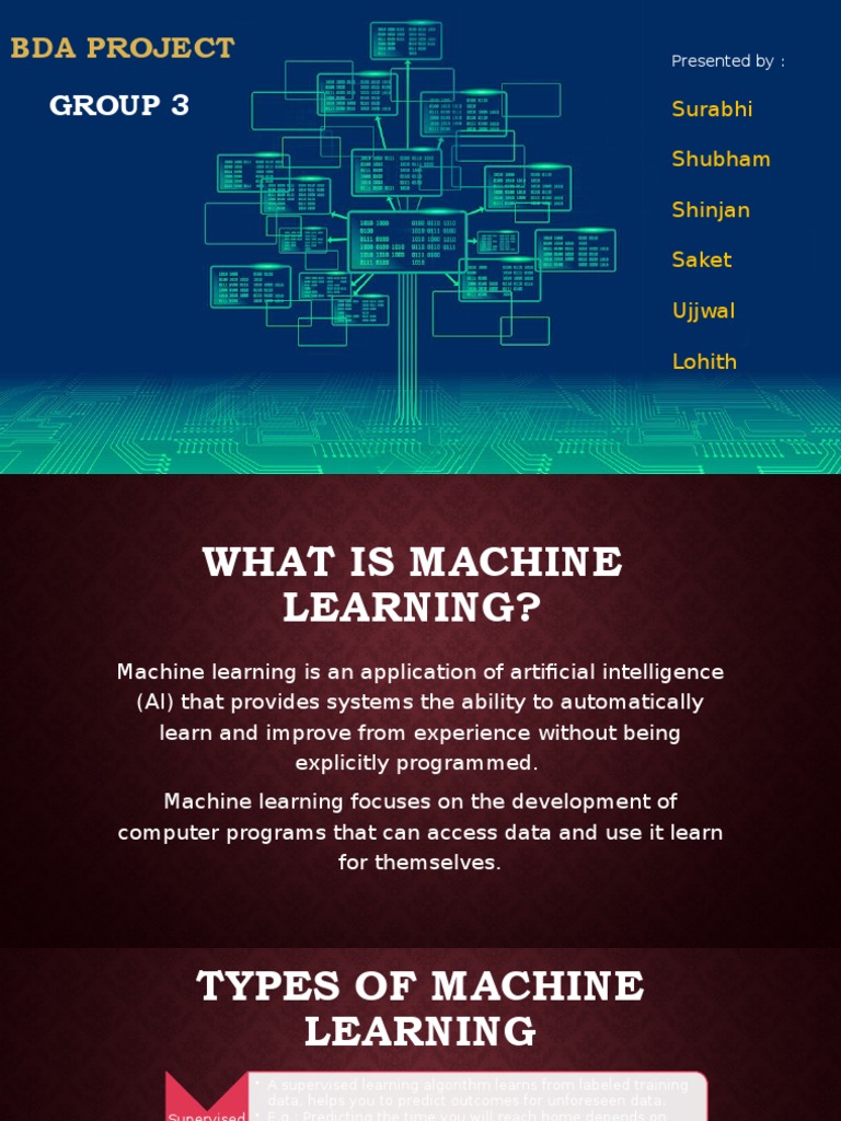 BDA-PPT Final | PDF | Statistical Classification | Multivariate Statistics