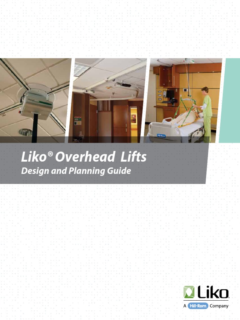 Liko Overhead Lifts Design Planning Guide PDF | PDF | Elevator | Rail ...