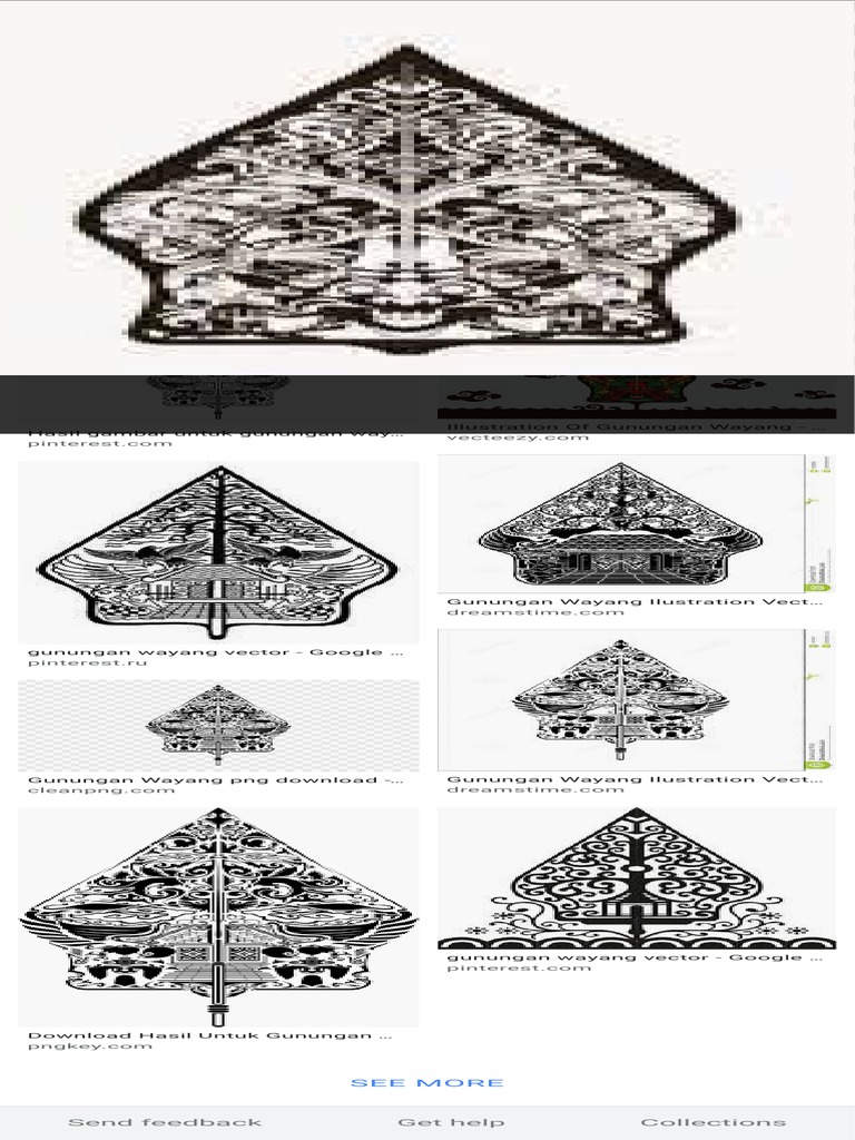 Vector Gunungan Jawa PDF | PDF